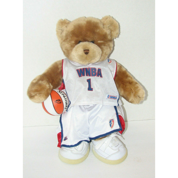 Build-A-Bear | Toys | Build A Bear Brown Plush Bear With Basketball ...